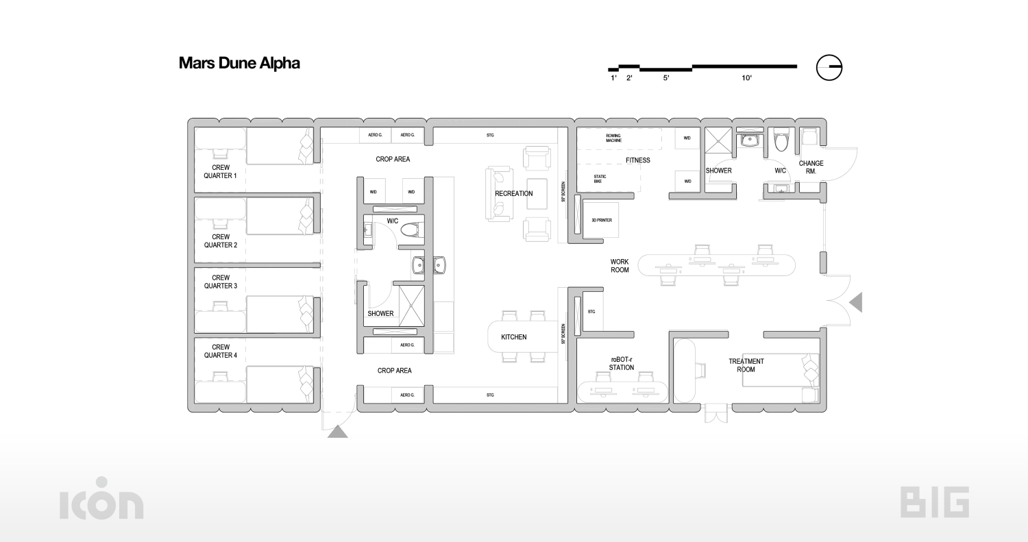 CHAPEA Mars Dune Alpha plan | SpaceArchitect.org