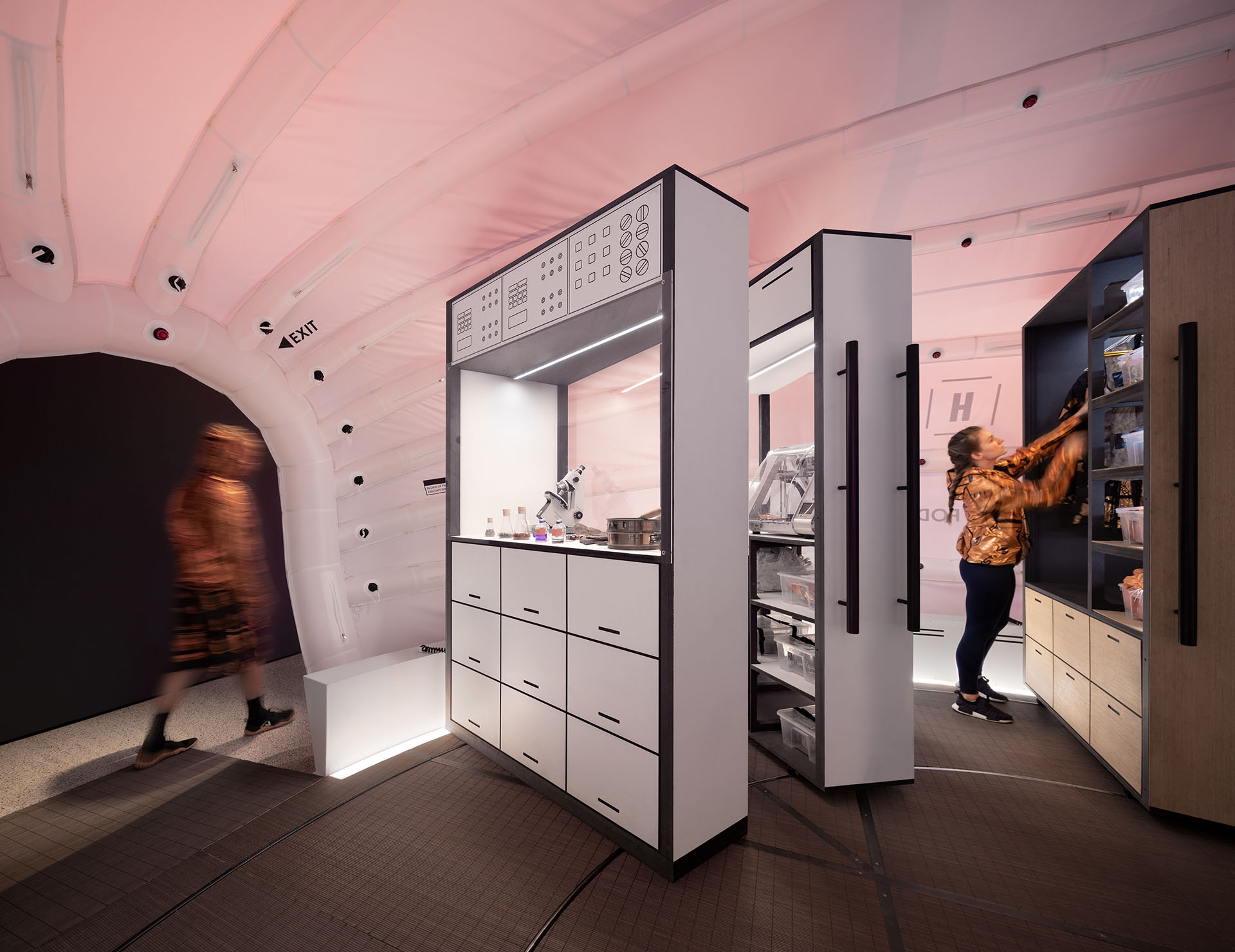 Analog Mars Habitat for Moving to Mars Exhibition, Design Museum London ...