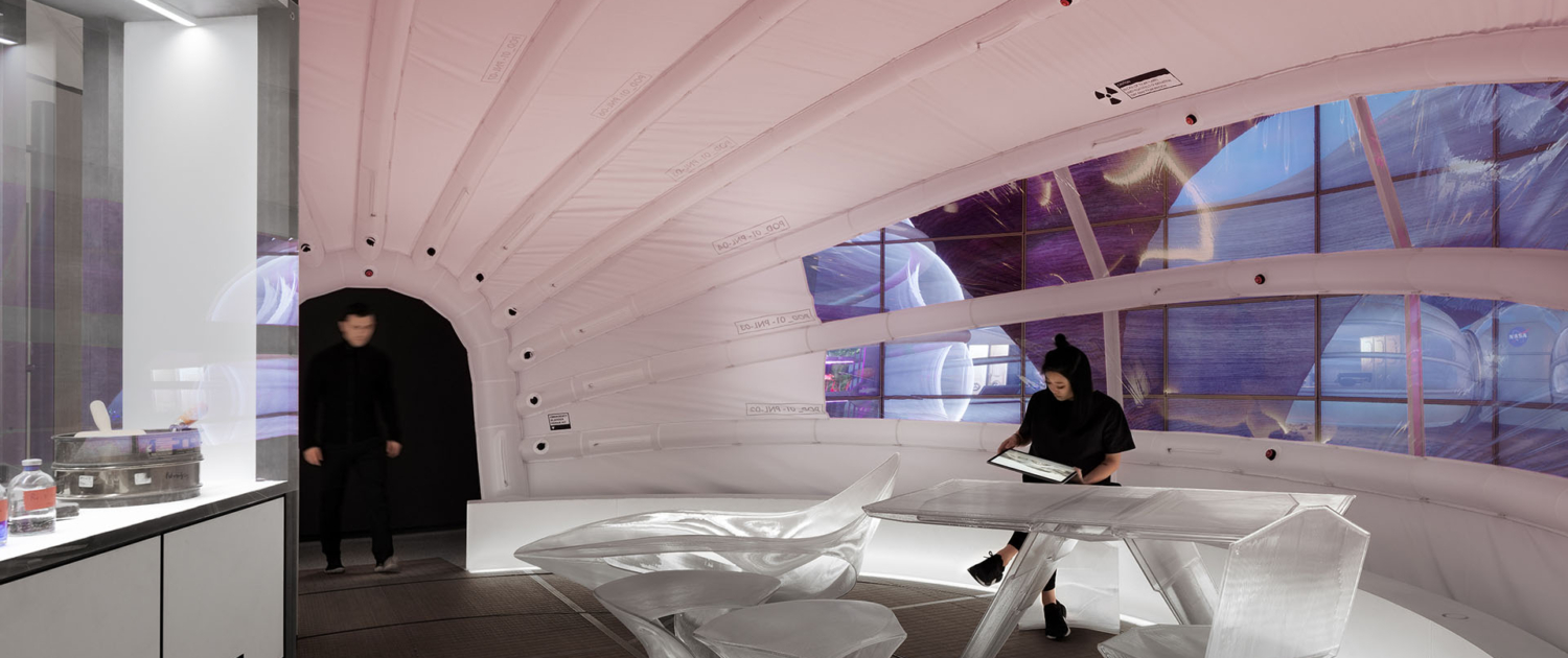 Analog Mars Habitat for Moving to Mars Exhibition, Design Museum London ...