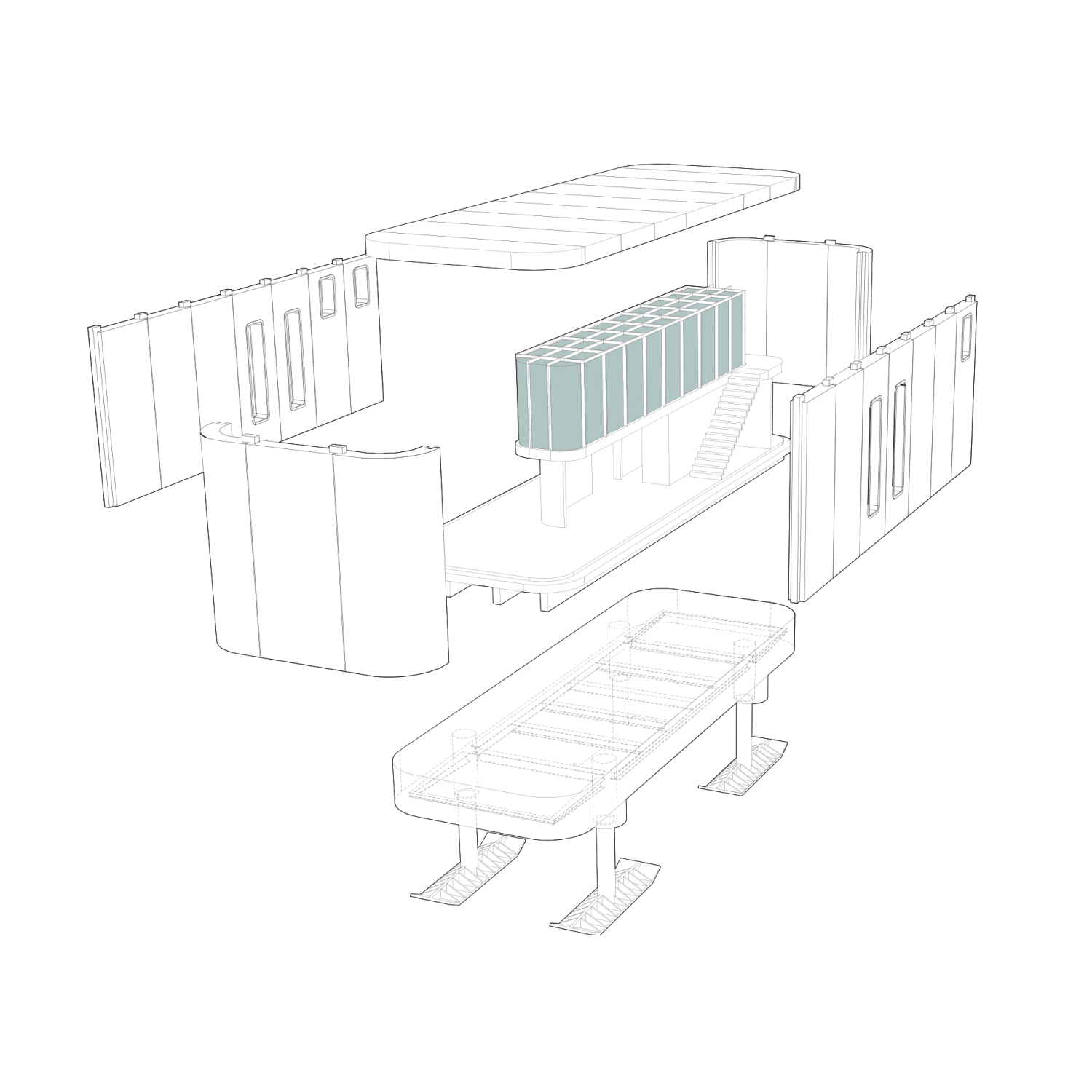 GreenPatch Exploded | SpaceArchitect.org
