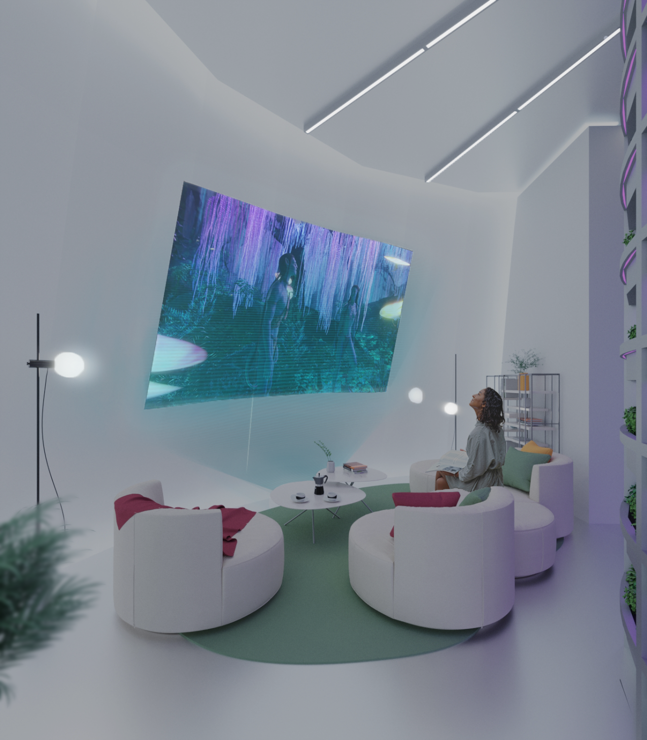 Soggiorno sa curom 2 | SpaceArchitect.org